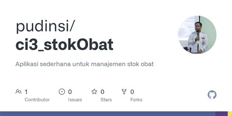 Github Pudinsici3stokobat Aplikasi Sederhana Untuk Manajemen Stok Obat