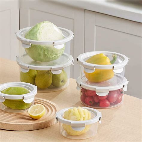 Rectangle Food Container Set With Extensible Silicone Lid Shopperplus