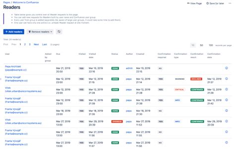 Confluence Readers Version History Atlassian Marketplace