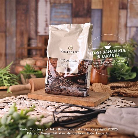 Jual Callebaut Raw Cacao Nibs 800gr Biji Kakao Cokelat Murni Coklat Cocoa Shopee Indonesia