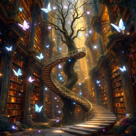 Free Magical Library Dreams Image Library Magical Fantasy