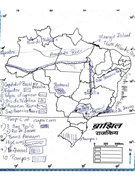 10 Geography Map Marking Pdf