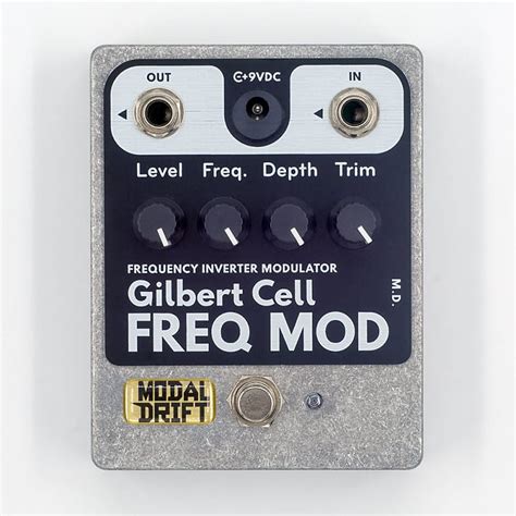 Modal Drift Gilbert Cell Freq Mod Pedal Frequency Reverb Uk