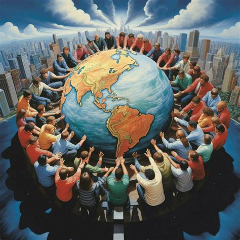Depict The Global Unity And Cooperation That Emerged Durin 30685290