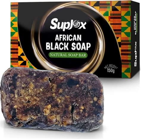 Raw African Black Soap Imported From Ghana 1lb Bath