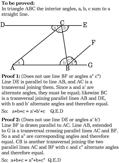 Triangle Sum Theorem