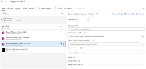 Creating An Export Solution Pipeline For Dynamics 365 Committing