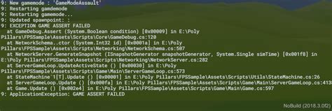 Game Assert Failed R Unity D