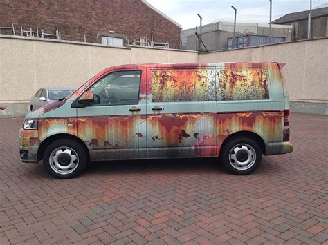New Car Covered In Rust Camouflage To Protect It From Thieves Bored Panda