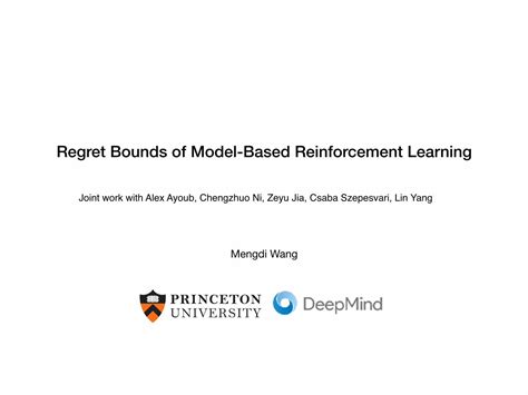 Pdf Regret Bounds Of Model Based Reinforcement Learning Dokumen Tips