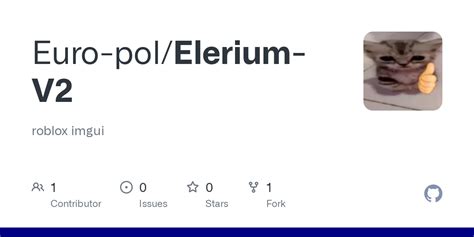 Github Euro Polelerium V2 Roblox Imgui
