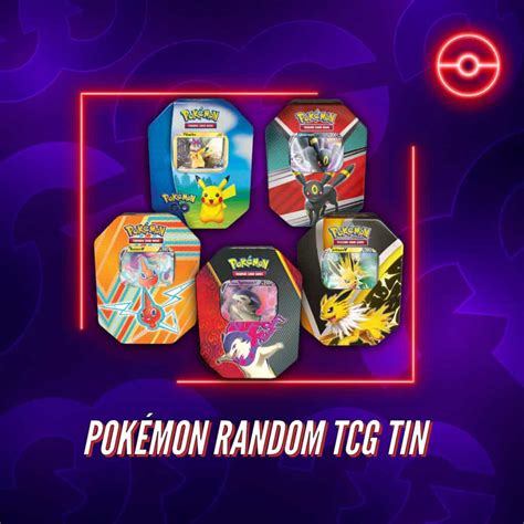 Random Pokémon Tcg Tin 146 Gaming Giveaways