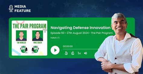 U S Department Of Navy Selects VIA To Join Exclusive Conversation On The Pair Program Podcast VIA