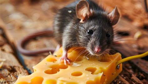 Rat With Chewed Electric Wire On Floor Indoors Pest Control Stock Image Image Of Hairy Brown