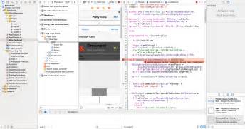 Ios How To Add Buttons And Search Bar Into Header At Top Of Uitableviewcontroller Stack
