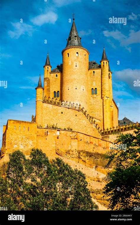 Alcázar Of Segovia Segovia Castle Is A Medieval Castle Located In The
