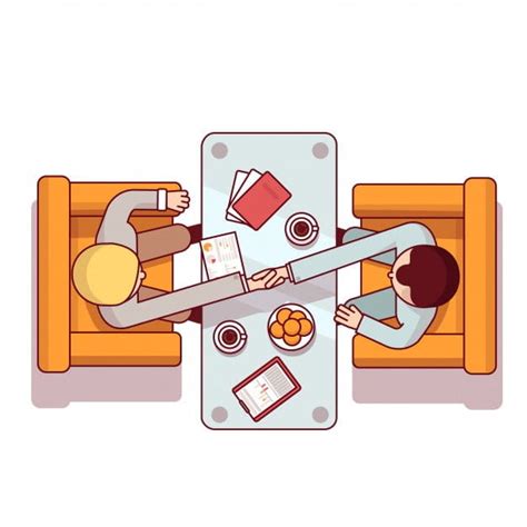 파트너십 계약 거래 개념 Eps Uidownload