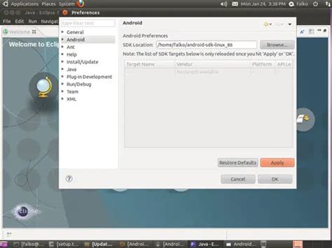 Setting Up An Android App Build Environment With Eclipse Android Sdk