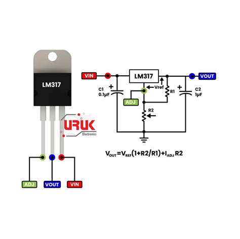 LM Adjustable Voltage Regulator V A UrukTech Sinaa A St