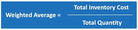 weighted average inventory method formula example accountinguide