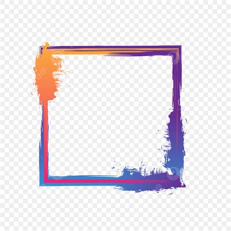 Abstract Yellow Gradient Vector Hd Png Images Abstract Border Vector With Gradient Color