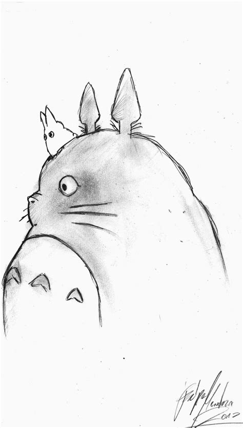 My Neighbor Totoro Drawing At PaintingValley Com Explore Collection