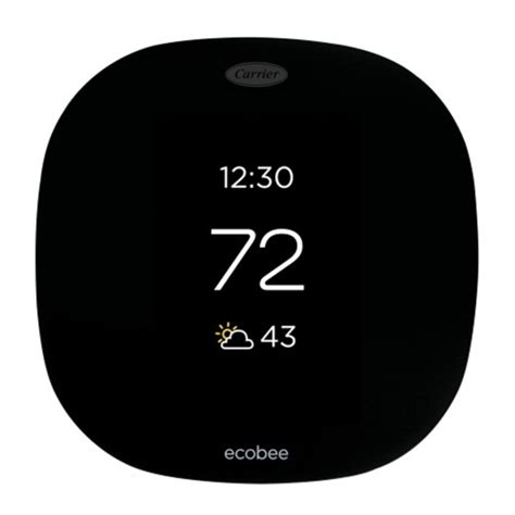 Eb State3lticb 01 Ecobee 3 Lite Smart Thermostat With Intelisense™ And Wi Fi Powered By Carrier