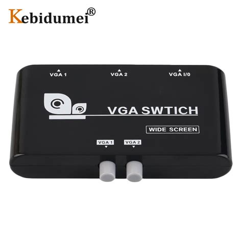 Mini Port VGA Selector Box Multiple Inputs VGA S Grandado