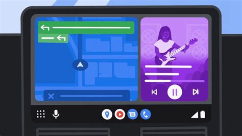 Android Auto Tests Swapping Panes In Its New Split Screen Ui Phonearena