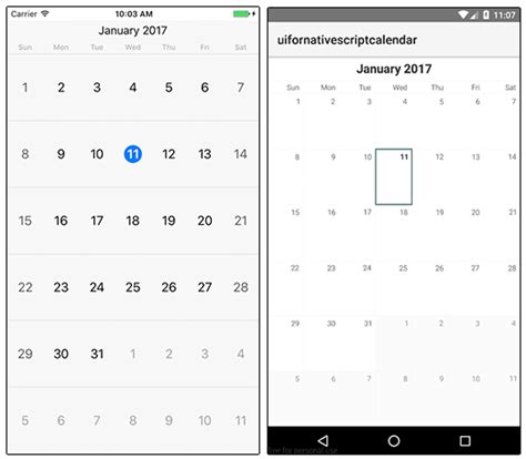 A Deep Dive Into NativeScript UI S Calendar The NativeScript Blog