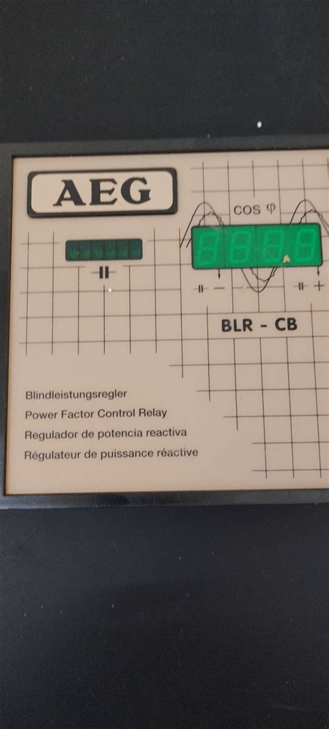 Blr Cb 06 Aeg Power Factor Controller Panels And Parts Shopping
