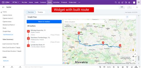 Crm для оперативной логистики Zoho Partner