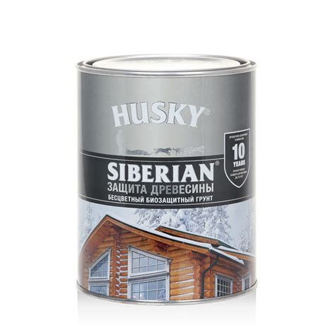 HUSKY SIBERIAN Грунт для дерева бесцветный (0,9л) купить на OZON по ...