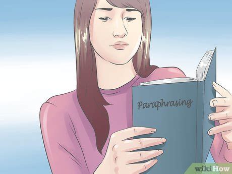 How To Paraphrase A Paragraph 9 Steps With Pictures WikiHow