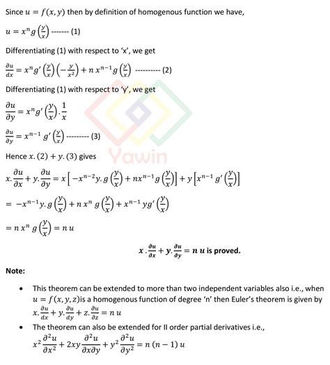 Eulers Theorem Yawin