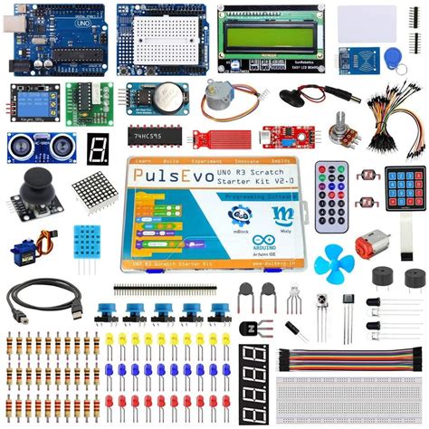 Buy Arduino Scratch Block Coding Starter Kit V2 Age 13 Pulsevo