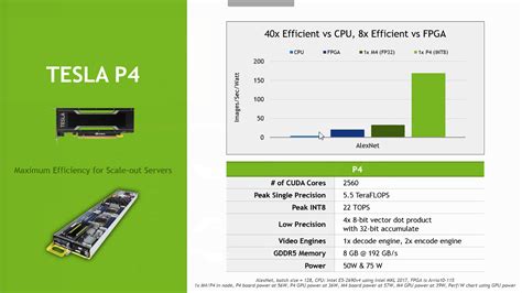 NVIDIA Tesla P4 и P40 для сетей глубокого обучения - Hardwareluxx Russia