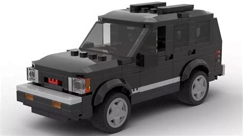 Gmc Jimmy 92 4 Door Lego® Moc Instructions