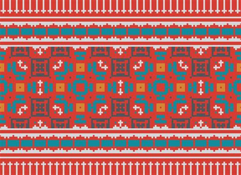 Geometric Patterns Of Modern Stylish Texture Borders In The Form Of A Pixel Ornament For