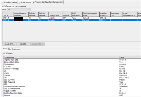 ome 6500 ots provisioning error inter node coherent select