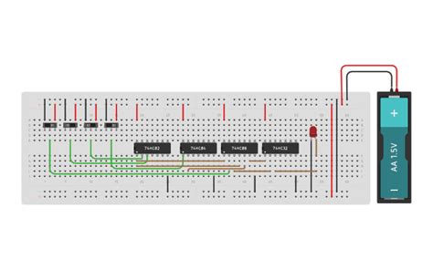 Circuit Design Activity5 Combinational Logic Tinkercad