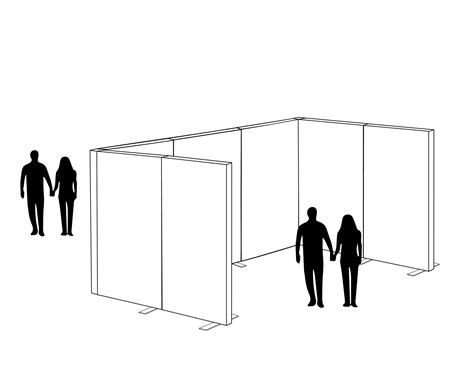 Mobile Gallery Moveable Walls Portable Display Walls — Always Lucky