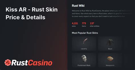 Kiss Ar Rust Skin Price And Details