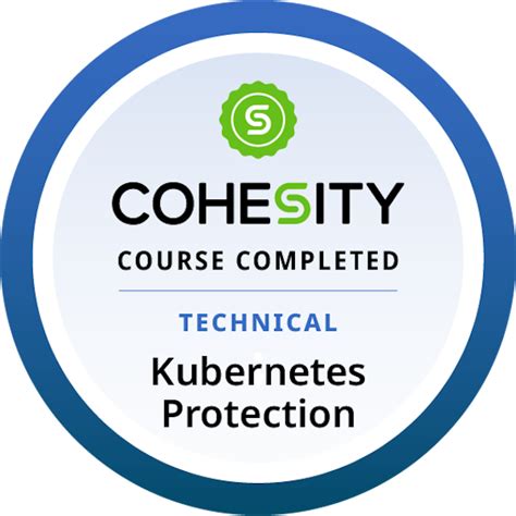 Kubernetes Protection With Cohesity Credly