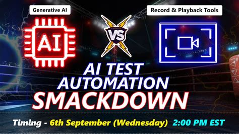 Ai Test Automation Smackdown Record And Playback Tools Vs Generative Ai Webomates