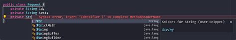 Java VSCode S Code Completion Shows StrictMath Over String Stack Overflow