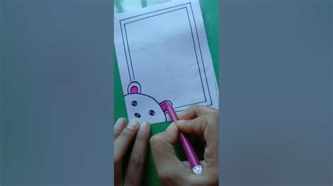 Cute Boder Design For Projects Simple Boder Design Frame Design Shorts Drawing Seawinnaa