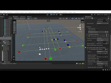 Unity Game Creator 2 Wander Ai Pathfinding Waypoints - YouTube