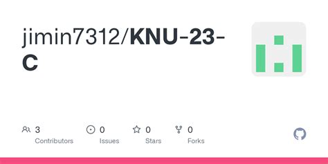 github jimin7312 knu 23 c