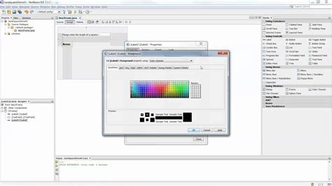 Create A Java App To Compute The Area Of A Square Youtube